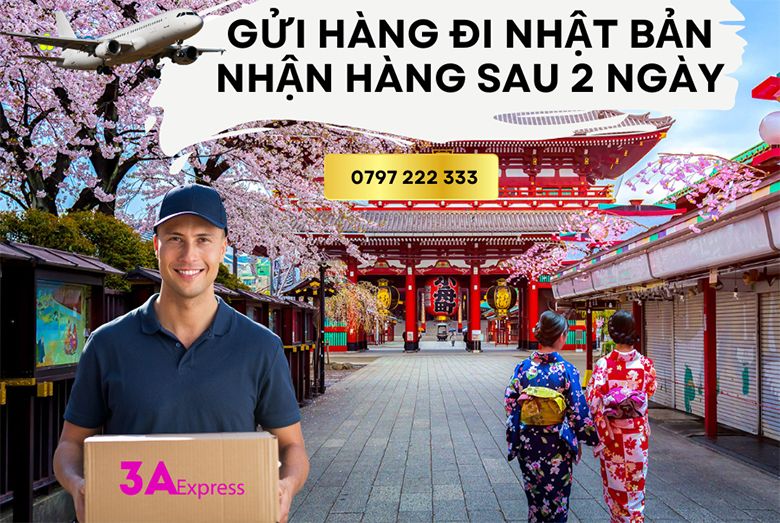 Gửi hàng đi Nhật nhanh chóng, tiện lợi với dịch vụ tại 3A Express - Vay ...